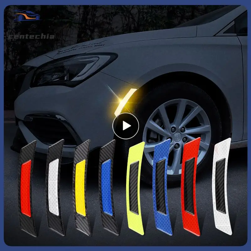 Car-Door-Bumper-Sticker-Reflective-Sticker-Warning-Tape-Auto-Side-Anti ...