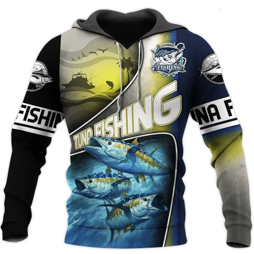 Fashion Northern Pike Fishing 3D Printed Men's Hoodie & Sweatshirt ...