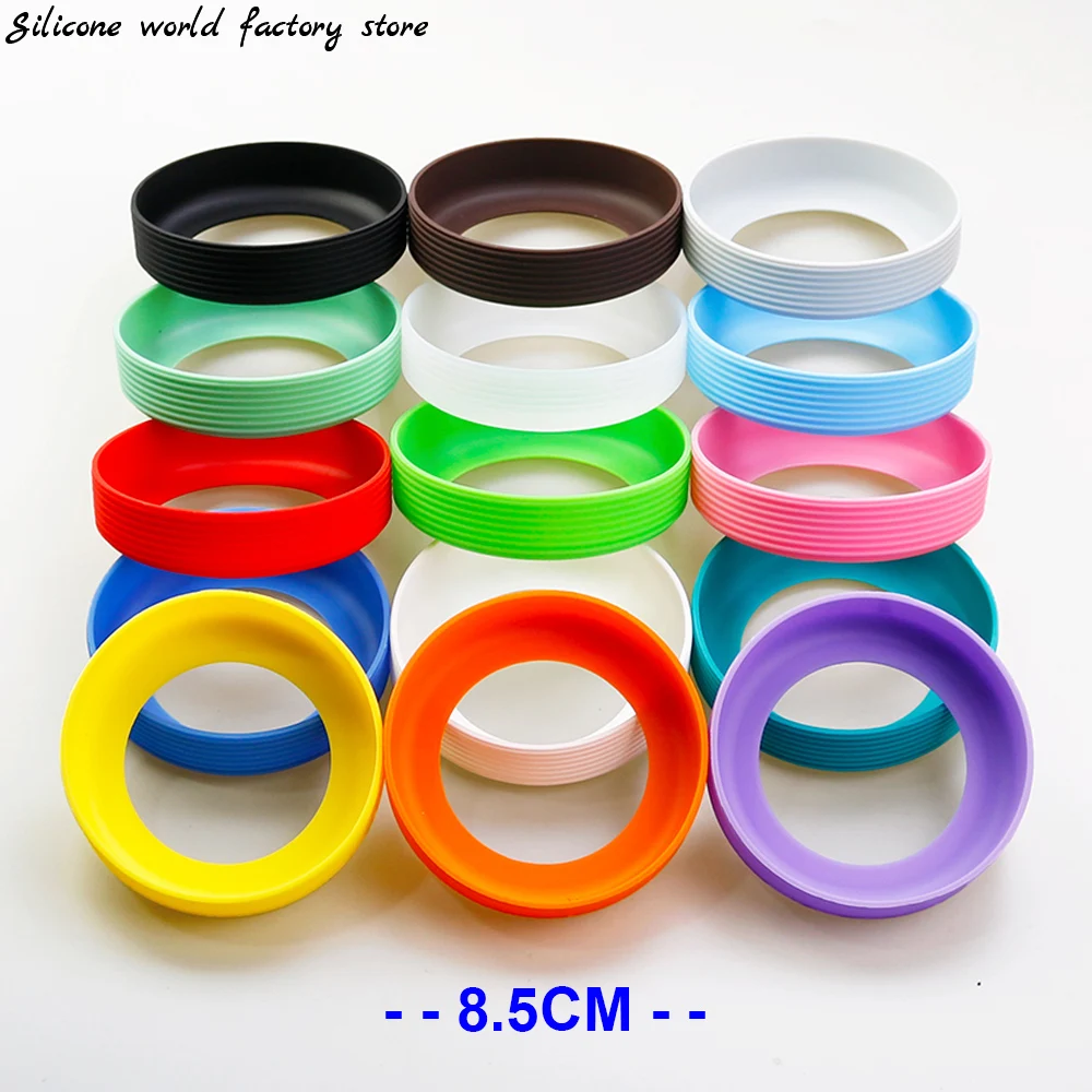 16-Colors-8-5CM-Silicone-Cup-Bottom-Protective-Cover-Cup-Holder ...