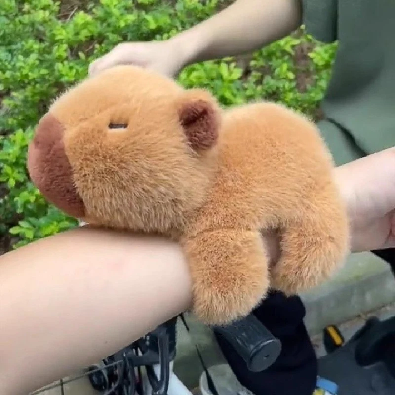 Cute-Capybara-Panda-Monkey-Animal-Wristband-For-Girl-Student-Bracelet-Capybara-Plush-Hand-Ring ...