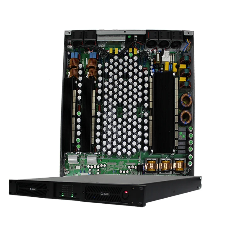 D2-4200 Class D High Power 4200w 2 Channel Amplifier Professional Audio