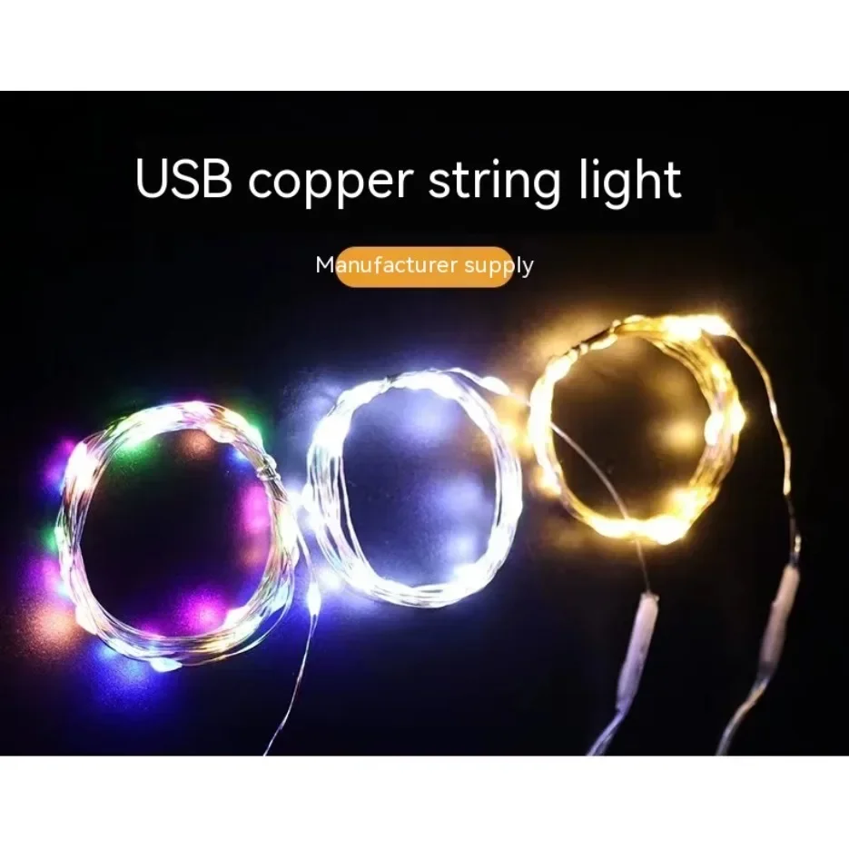 USB-light-string-LED-internet-celebrity-lantern-Christmas-cross-border ...