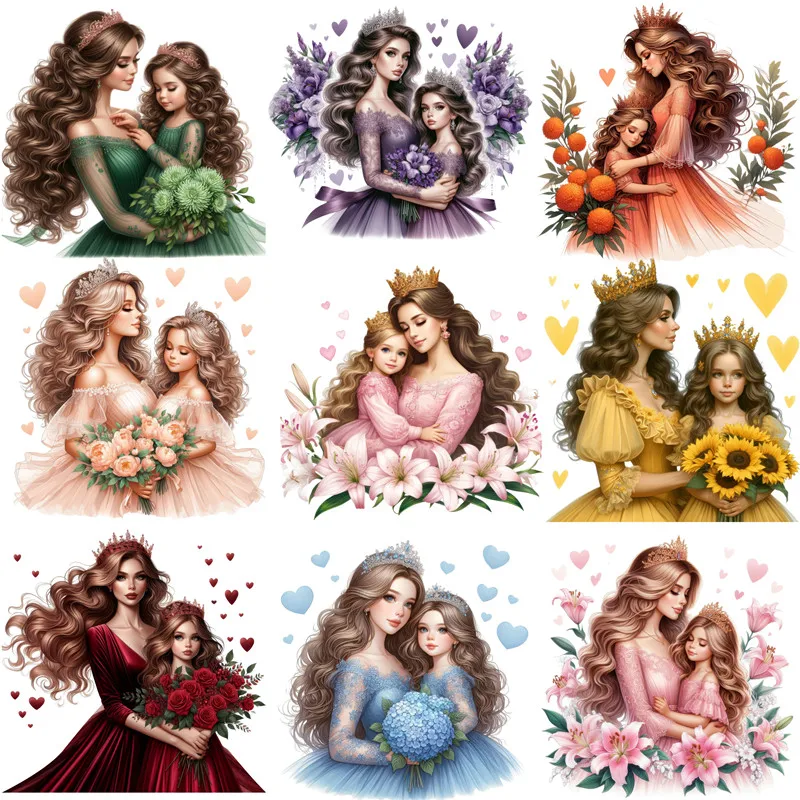 Mother-and-Daughter-Stickers-Crafts-And-Scrapbooking-stickers-kids-toys ...