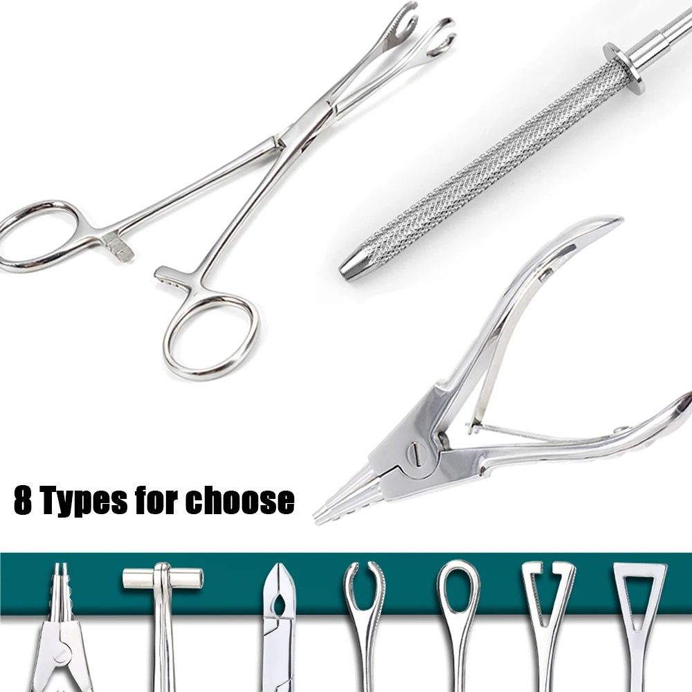 1PC-Surgical-Steel-Body-Piercing-Forceps-Needle-Pipe-Clamp-Tweezers ...