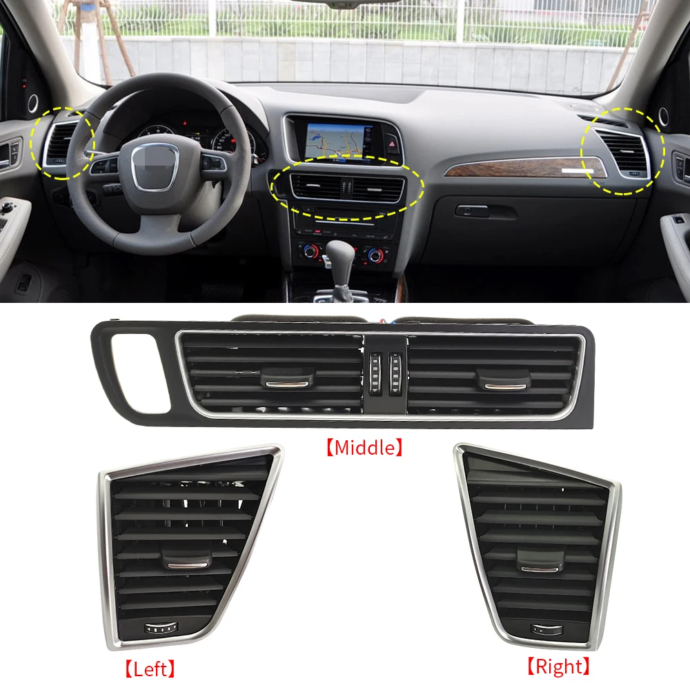 Car-Front-Air-Conditioning-Outlet-Center-Armrest-Air-Vent-Assembly-For ...