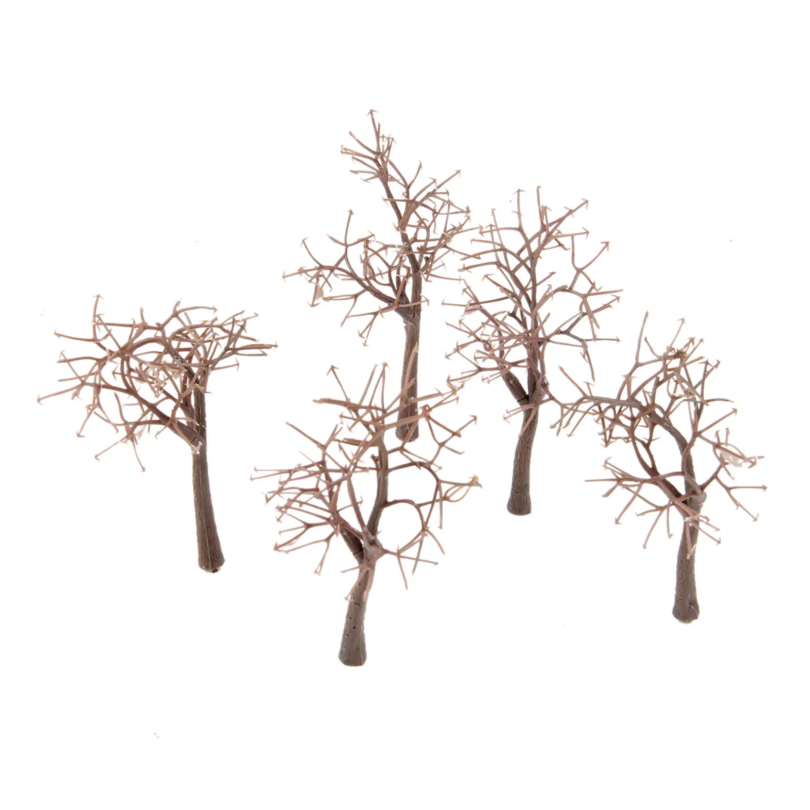 10-pcs-12cm-Model-Bare-Trunk-Tree-Train-Railway-Building-Scenery-HO-OO ...