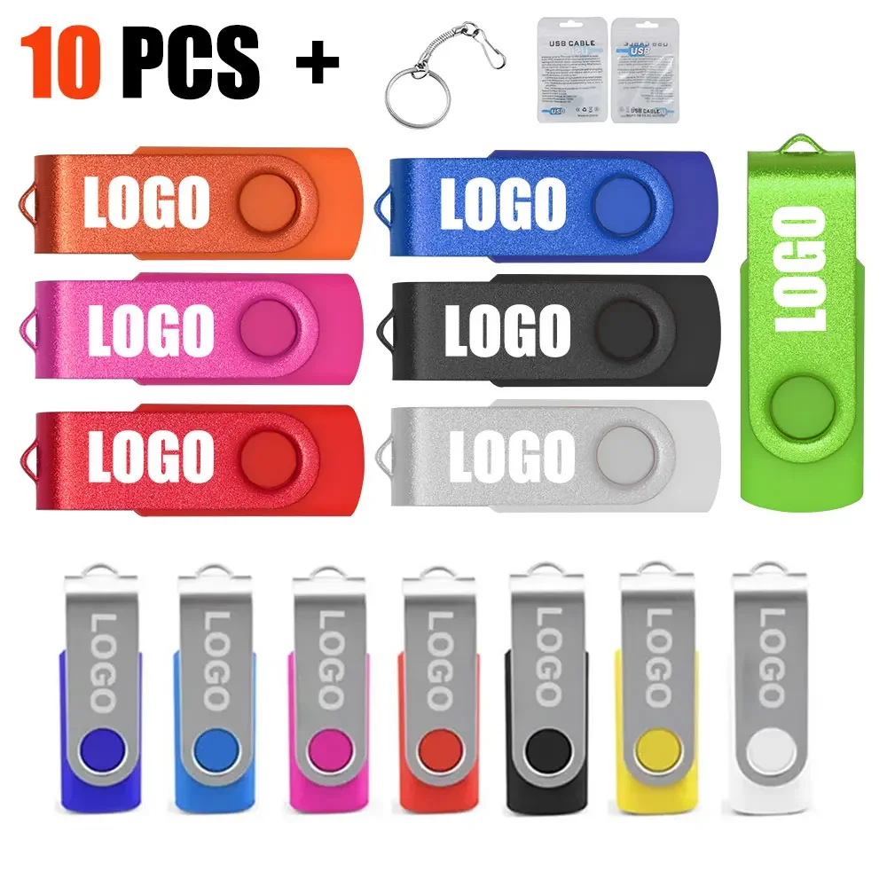 10PCS-wholesale-USB-Flash-Drive-1GB-2GB-4GB-8GB-16GB-32G-64GB-128GB-Pen ...