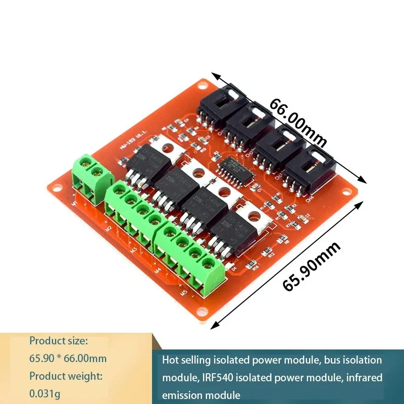 Isolated-Power-Module-Bus-Isolation-Module-IRF540-Isolated-Power-Module ...