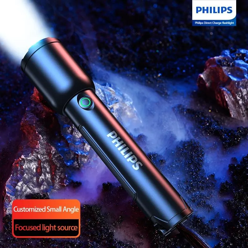 Philips-2024-New-Portable-Flashlight-Rechargeable-4-Modes-Multifuntion ...