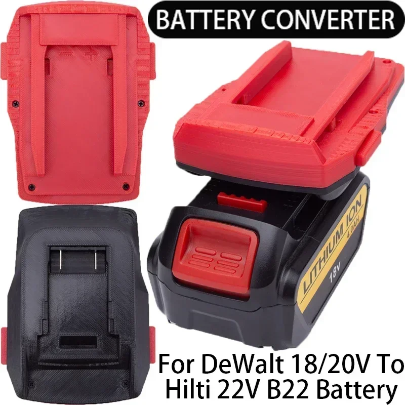 Battery-Adapter-for-HILTI-22V-B22-Li-Ion-Tool-to-For-DeWalt-18-20V-MaX ...