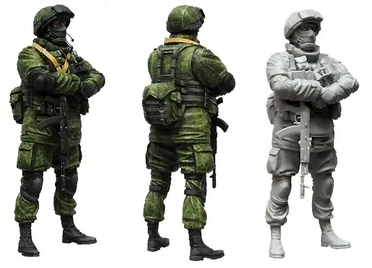 512-1-35-Resin-Model-Figures-GK-Unpainted-Unassambled-Modern-Russian ...