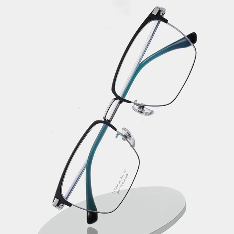 New-Pure-Titanium-Glasses-Frame-Optical-Prescription-Eyeglasses-with ...