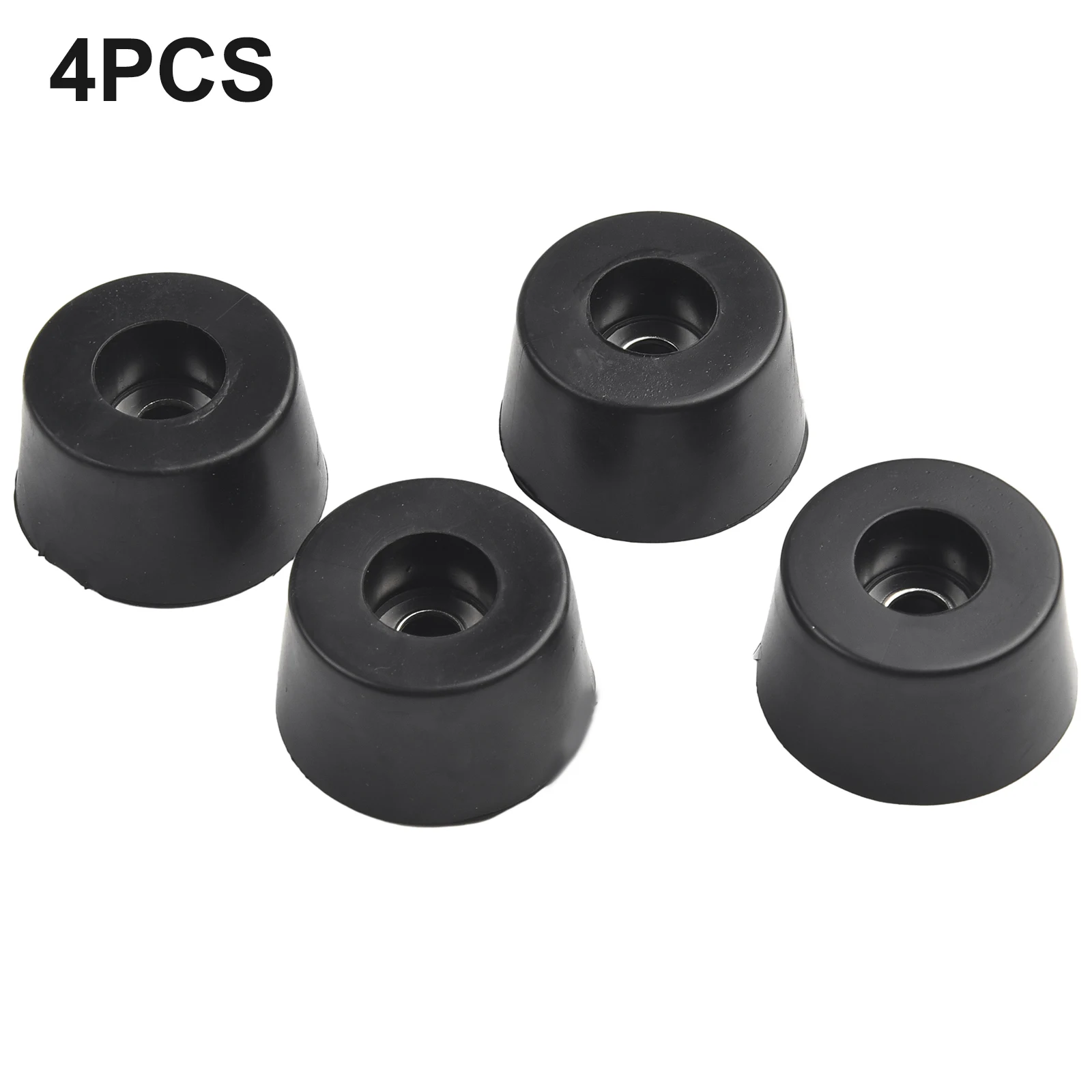 4pcs Audio Amplifier Rubber Foot Pad Speaker Stand 33x19mm Floor ...