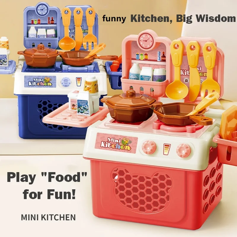 Kids-Kitchen-Toys-Play-House-Kitchenware-Set-Pretend-Play-Simulation ...