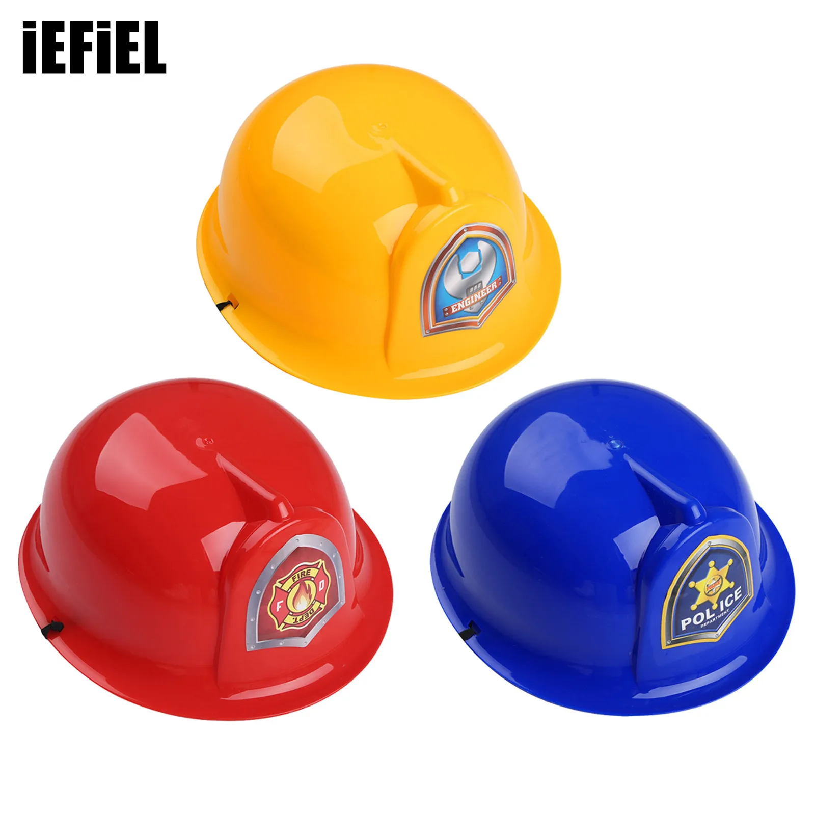 Kids-Dress-Up-Party-Hat-Pretend-Play-Fireman-Police-Helmet-Funny ...
