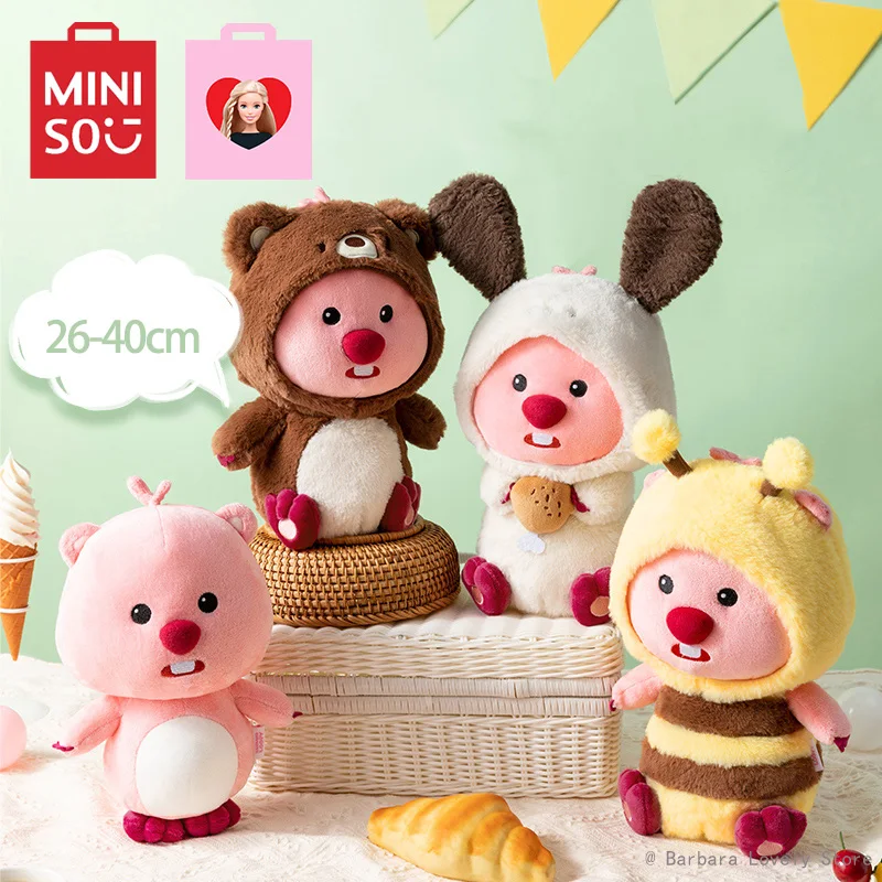 MINISO-LOOPY-Doll-Sitting-And-Dressing-Up-Plush-Children-Toy-Kawaii ...