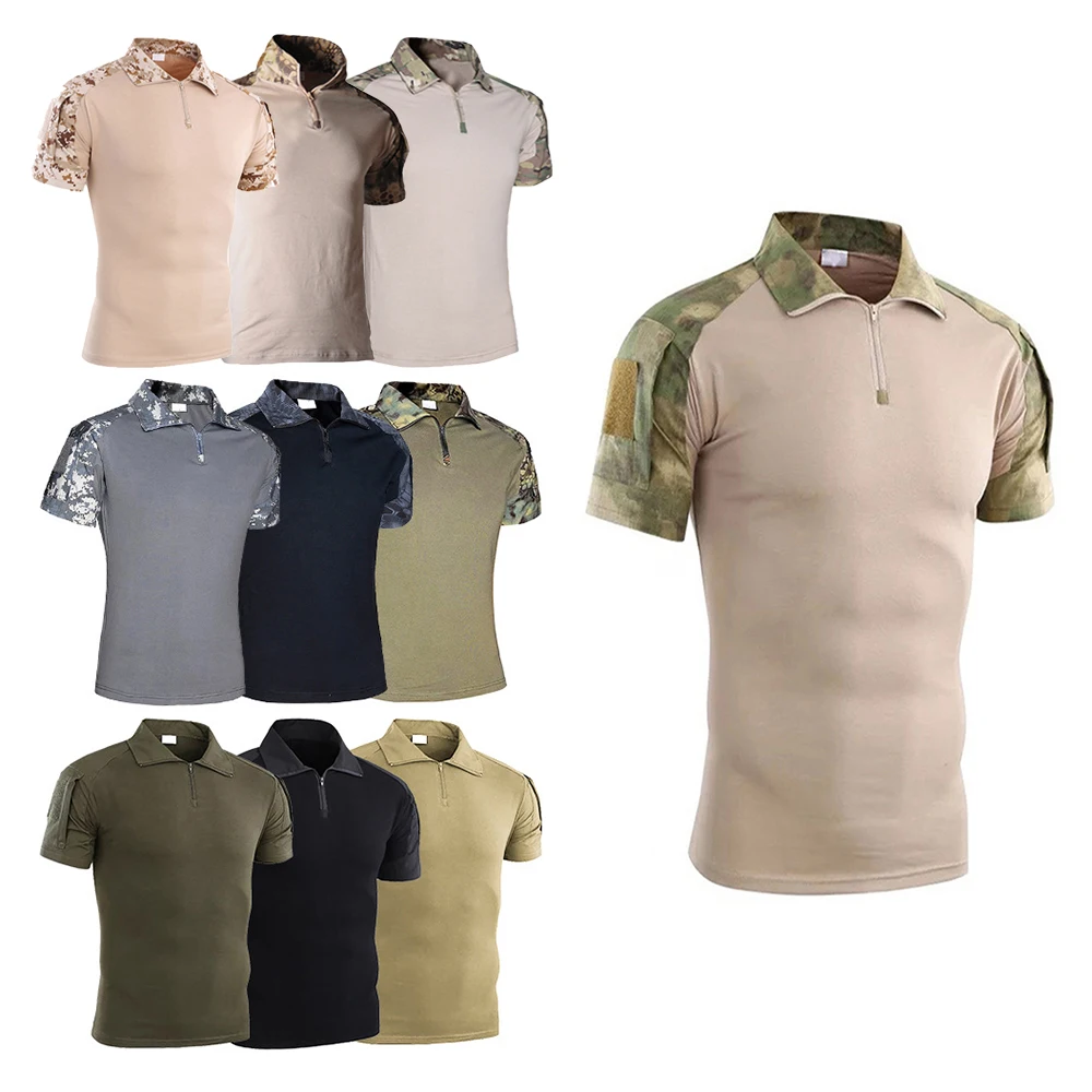 Tactical-Shirt-Short-Sleeve-Camo-Men-s-Keep-Warm-Combat-T-Shirt-Outdoor ...