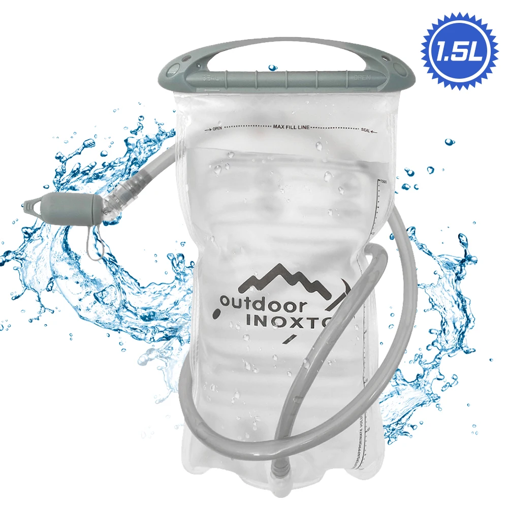 1.5L Hydration Bladder Leakproof Water Reservoir Water Bladder for ...