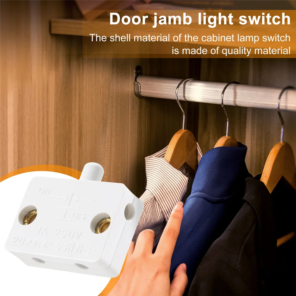 Door Jam Switch For Closet
