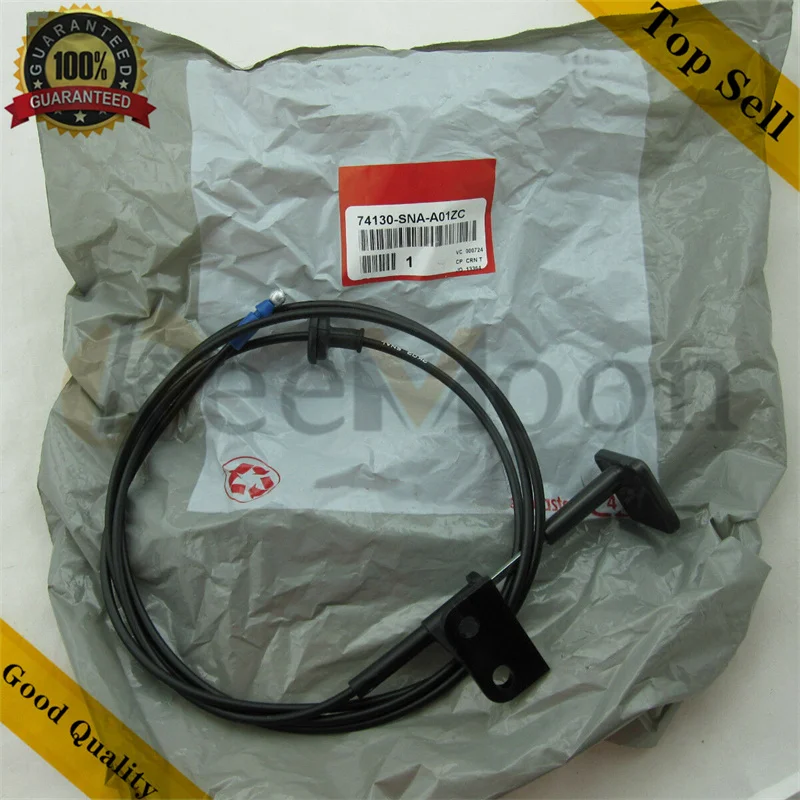 1p Hood Release Cable Gray Handle 74130-sna-a01za 74130snaa01 New For 06-11 Honda Civic 74130 ...
