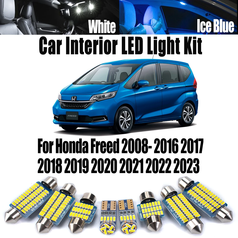 Car Trunk Reading Bulb Kit For Honda Freed 2008- 2016 2017 2018 2019 ...