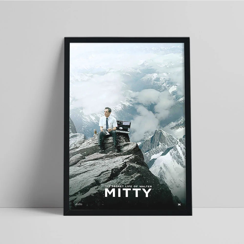 Secret Life Of Walter Mitty Movie Poster Mountain