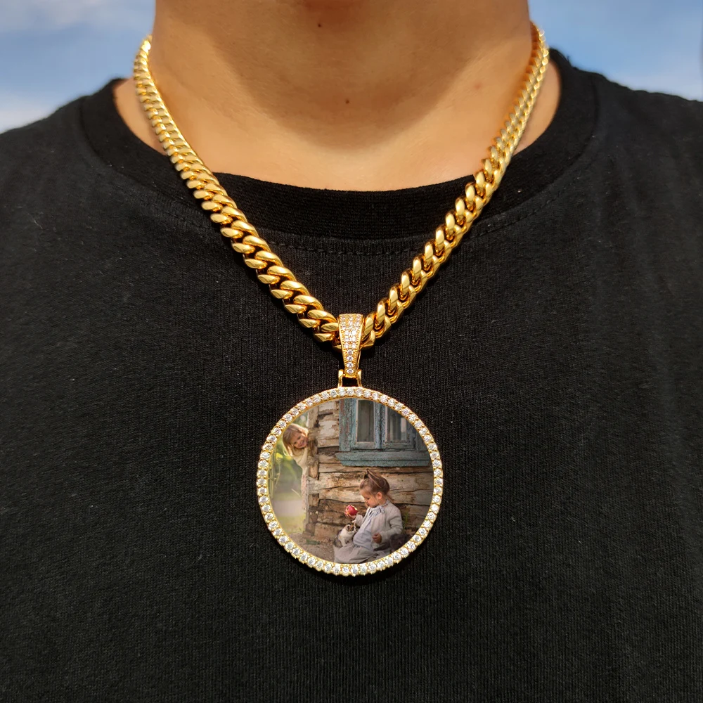 45mm-Hip-Hop-Iced-Out-DIY-Photo-CZ-Pendant-Custom-Picture-Pendant ...