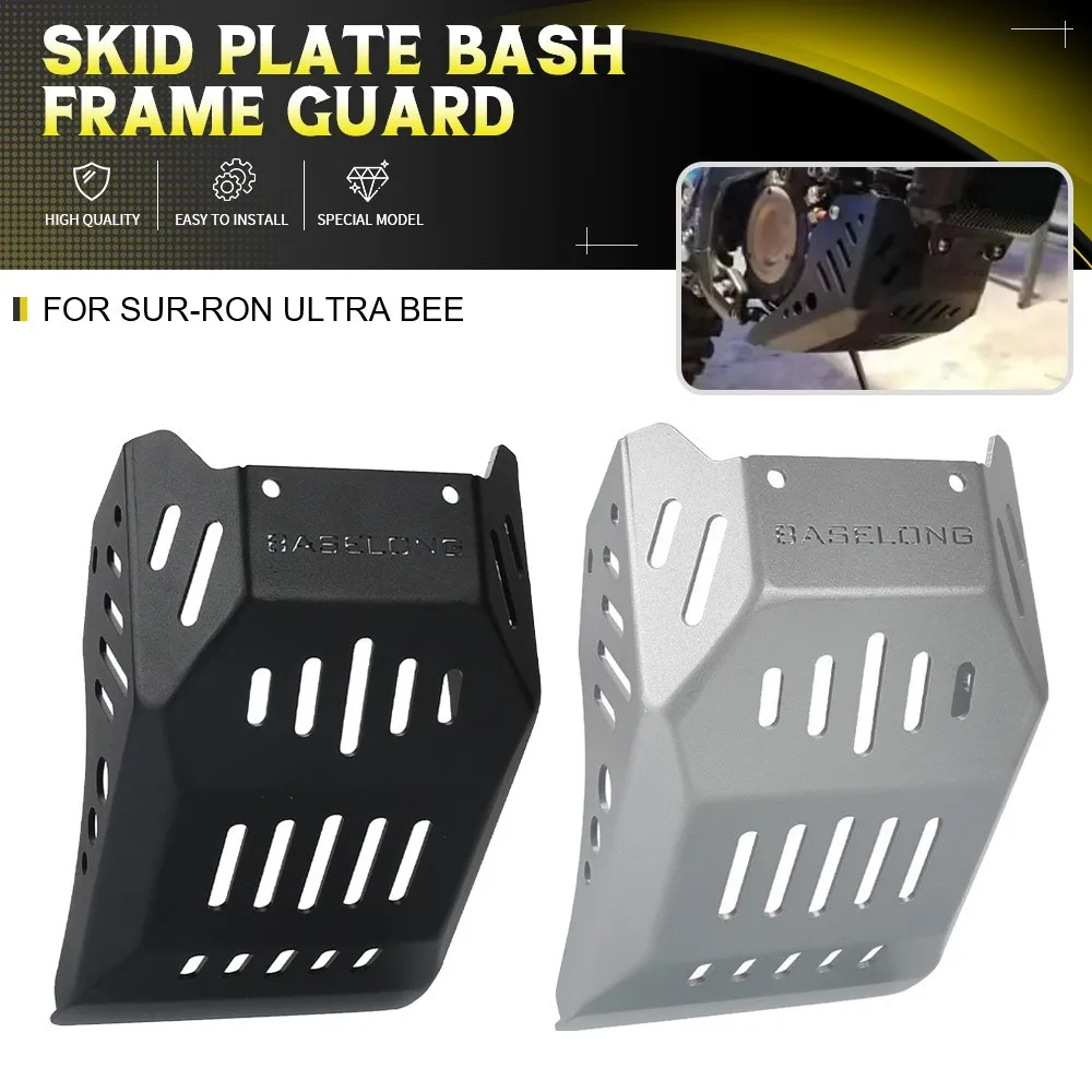 For Sur-Ron Ultra Bee Aluminum Alloy Engine Chassis Guard Shield ...