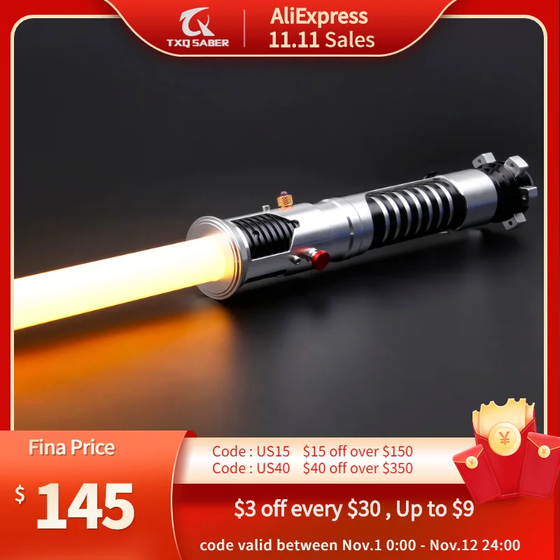 TXQSABER Obi Wan Kenobi EP1 New Pixel Duel Lightsaber Proffie With LED ...