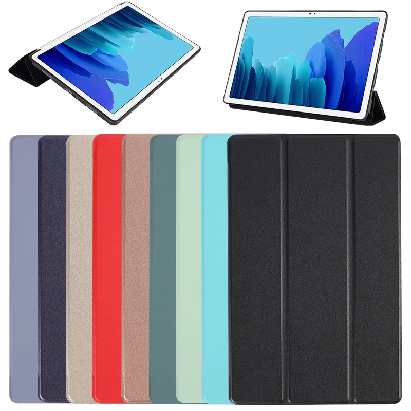 Tri-fold-Tablet-Case-For-Samsung-tabA8-A7-2022-S8-Tablet-Cover-For-T500 ...