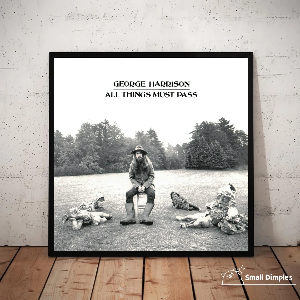 George Harrison All Things Must Pass Poster