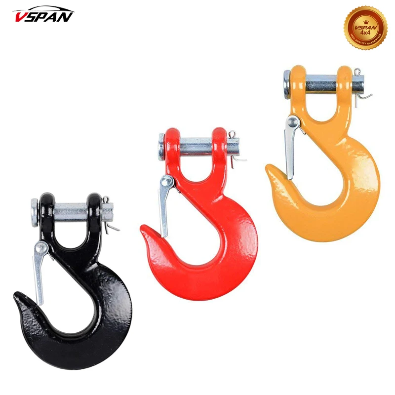 16T-Forged-Hook-Heavy-Steel-Trailer-Ring-Racing-Tow-Hook-Shackle-Towing ...