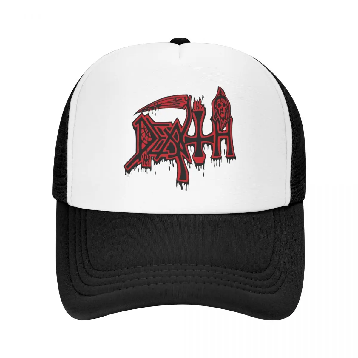 Custom-Death-Rock-Baseball-Cap-Women-Men-Adjustable-Heavy-Metal-Music ...