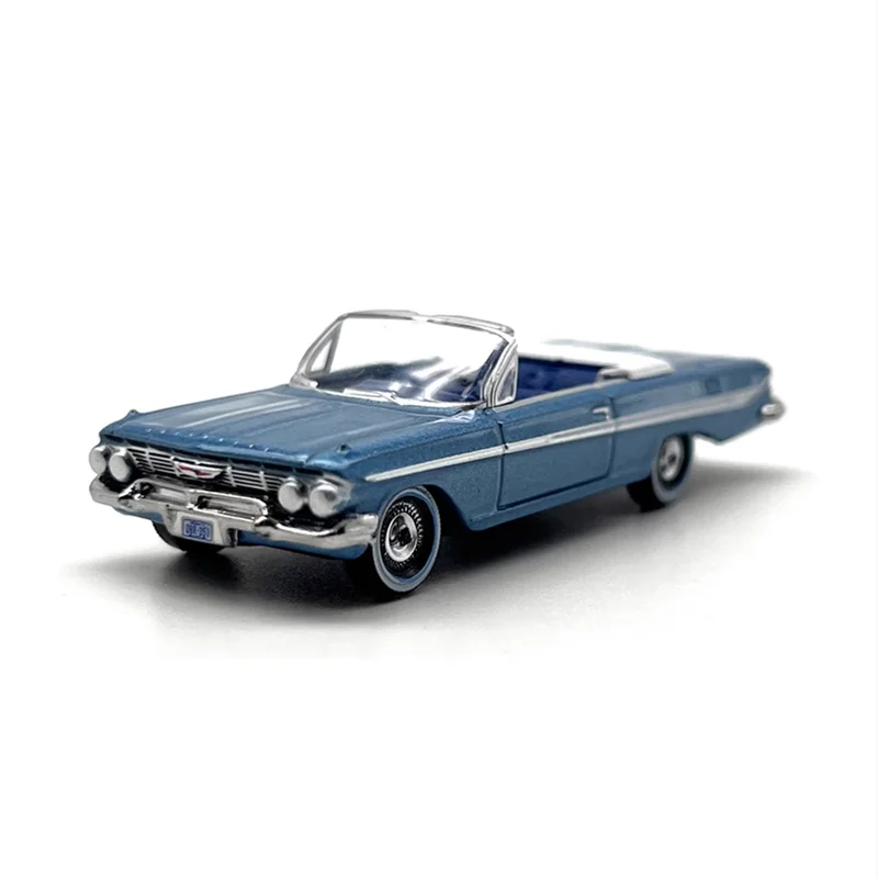 Diecast-1-87-Scale-1961-Impala-Retro-Convertible-Car-Alloy-Simulation ...