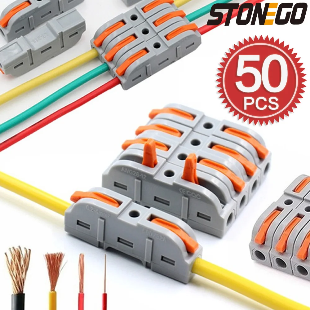 STONEGO-Universal-Wire-Connector-Set-Arbitrary-Combination-Compatible ...