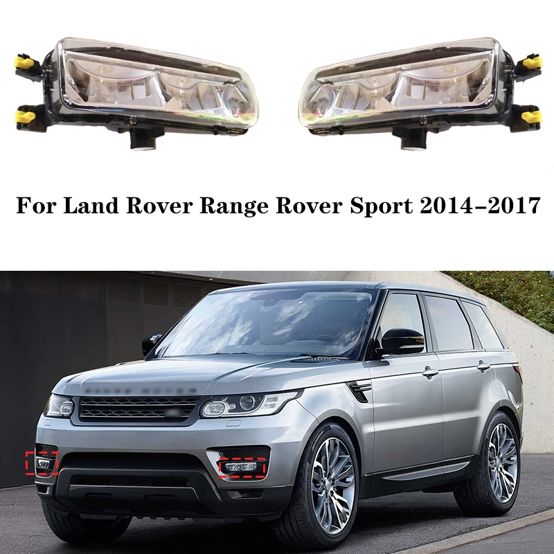 Para-land-rover-range-rover-sport-2014-2015-2016-2017-luz-de-nevoeiro ...
