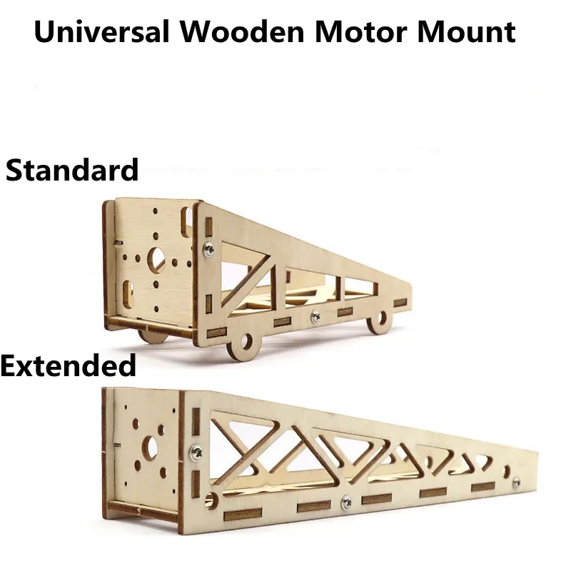 Universal Wooden Motor Mount Holder for RC Airplane KT Board Paper ...