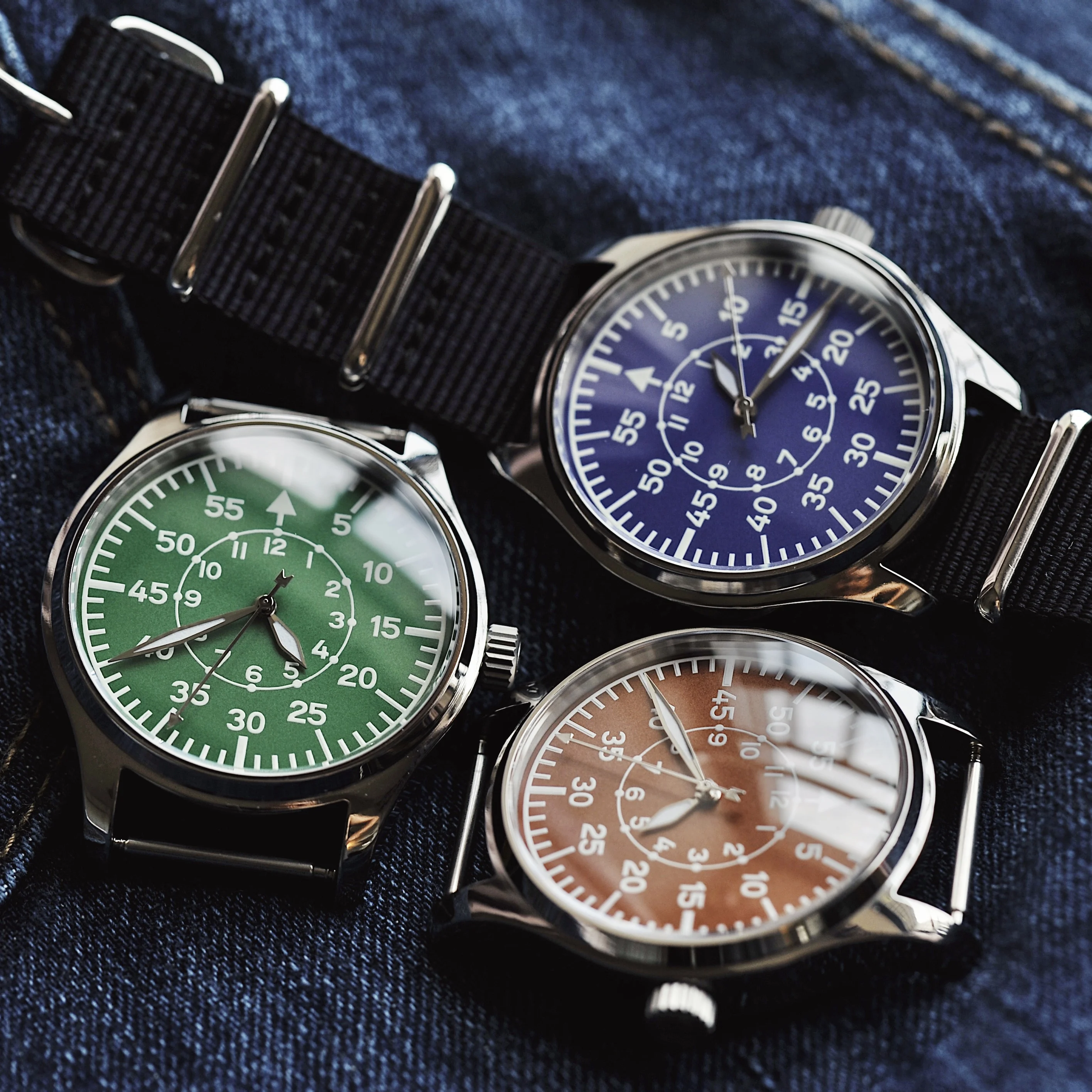 Mysterious Code Flieger: VH31, titanium, sapphire | WatchUSeek Watch Forums