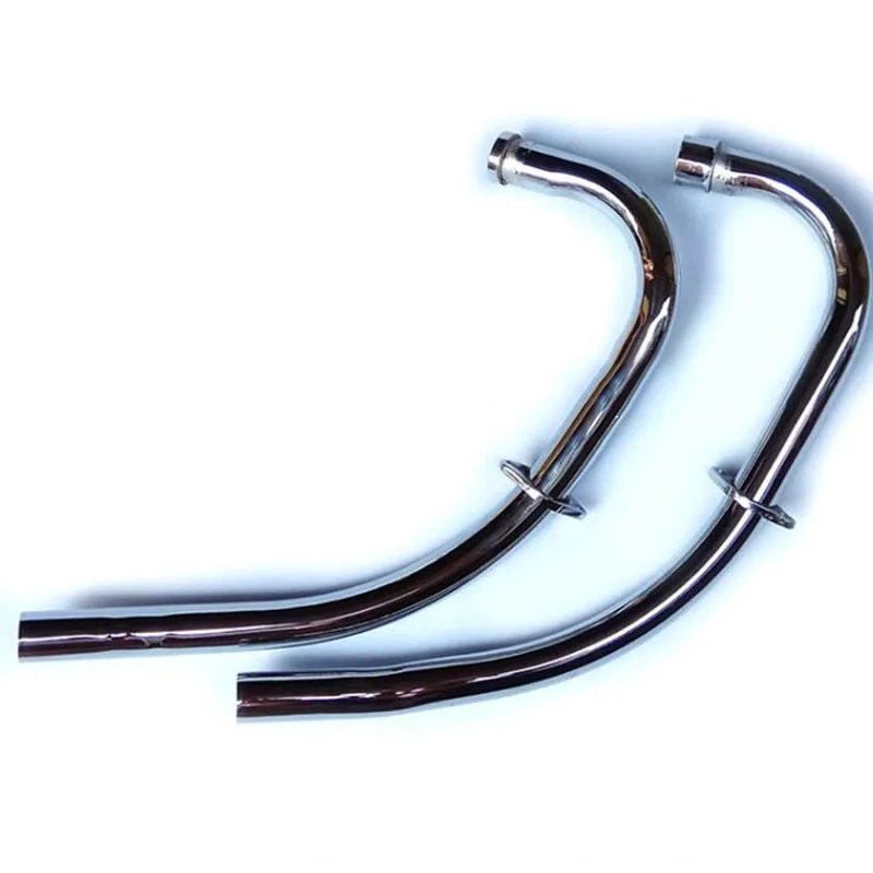 GN125 GS125 Motorcycle Exhaust Pipe Front Section Retro Modification ...
