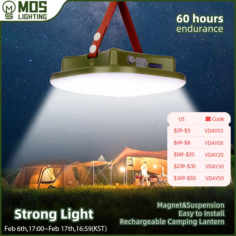 MOSLIGHTING-Rechargeable-Camping-Light-with-Magnet-Zoom-Portable-Torch ...