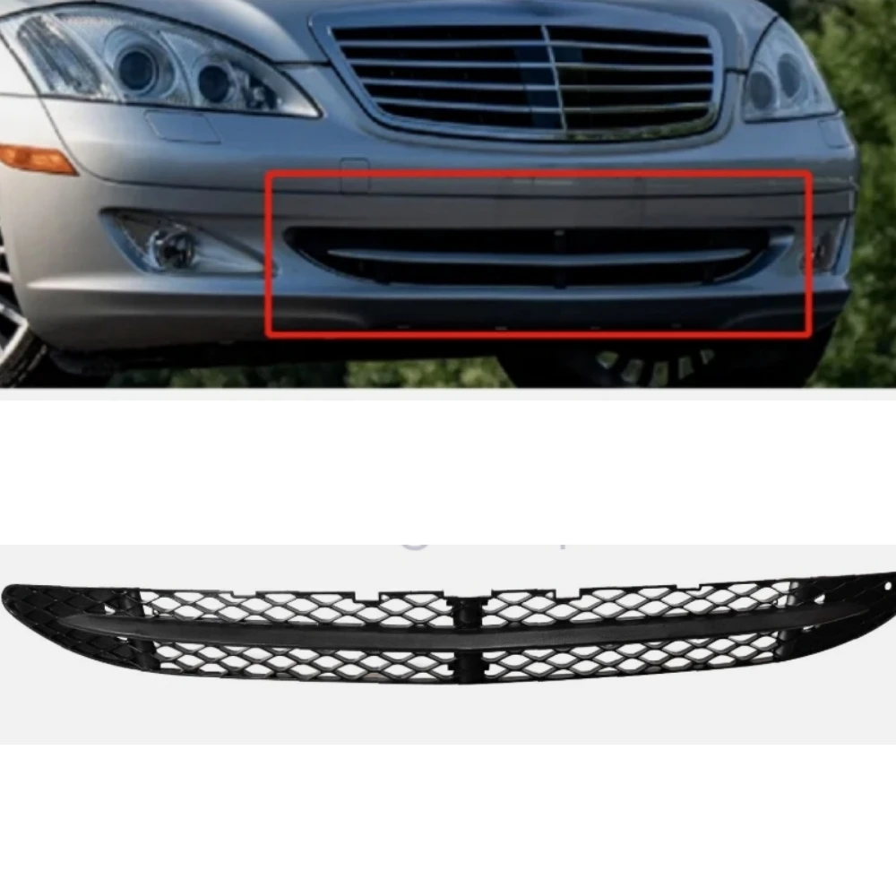 Front bumper grille A2218850523 For Mercedes Benz S- Class W221 2006 ...