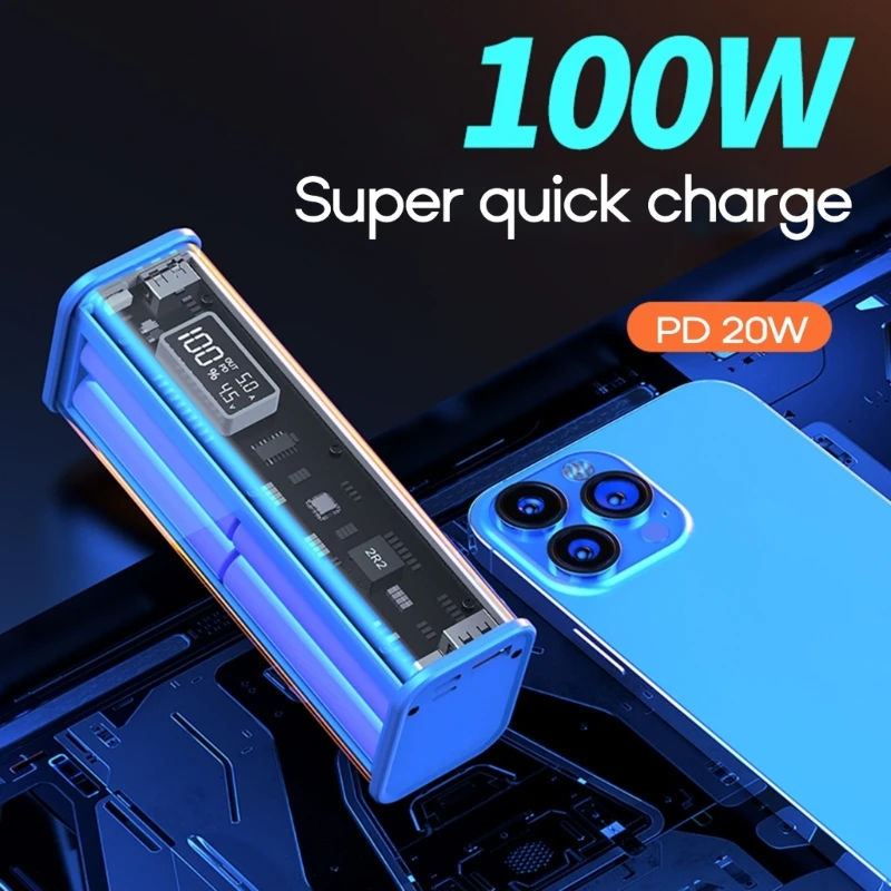 Professional-PD22-5W-DIY-Battery-Charger-Case-Fast-Charging-Case-for ...