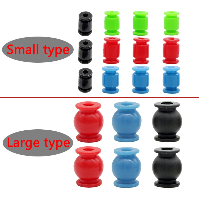 10Pcs Rubber Anti Vibration Damping Shock Absorption Balls for RC ...