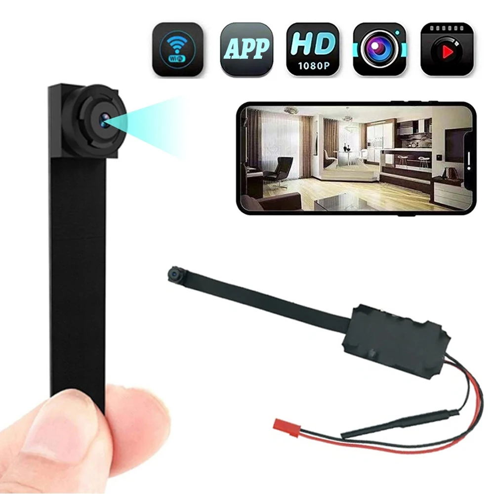 HD 1080P Mini Camera Video Recording WiFi IP Camera Portable DIY ...