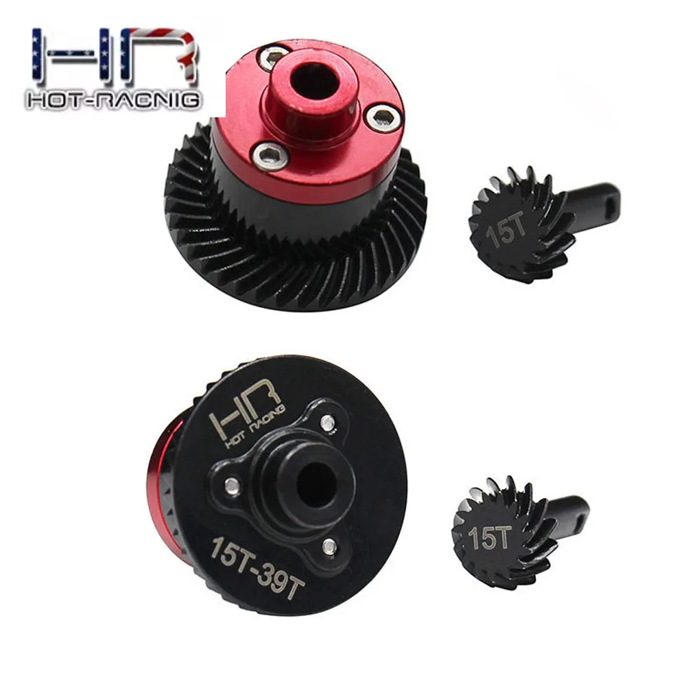 HR Hot Racing Upgrade Parts HD Steel Helical Spiral Differential Diff ...