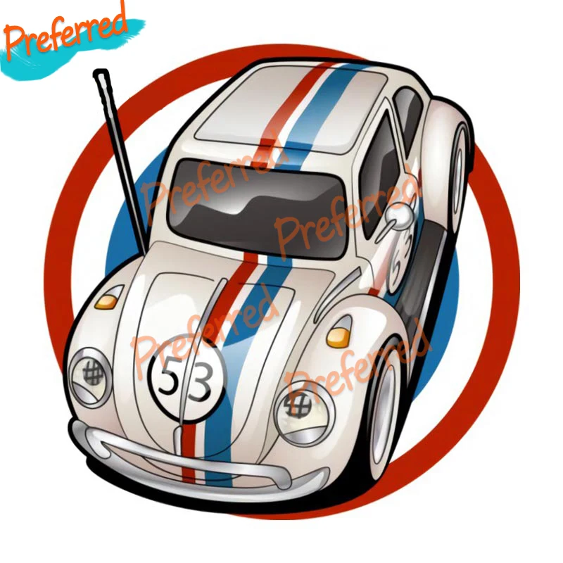 Herbie The Love Bug Decals