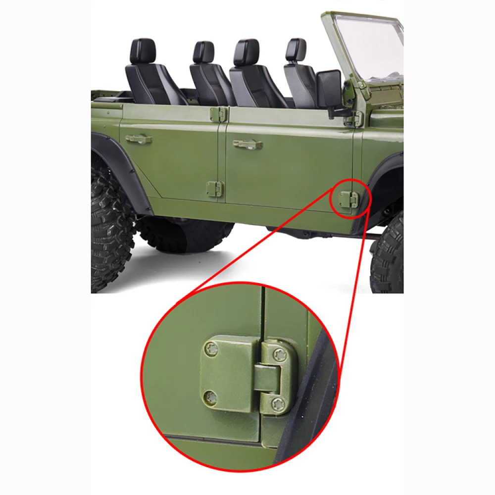 Car Shell Interior Front And Rear Wheel Covers 324mm Wheelbase Hard ...