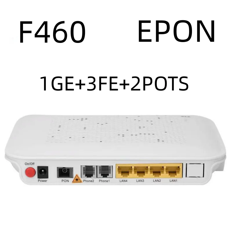 FTTH Epon ONT Modem Fiber Optical Telecom ZTE ZXHN F460 Router 1GE+3FE ...