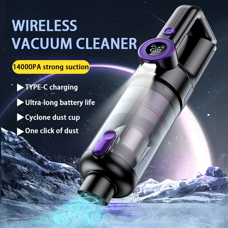 USB-Electric-Handheld-Vacuum-Cleaner-Wireless-Sweeper-Powerful-Cordless ...