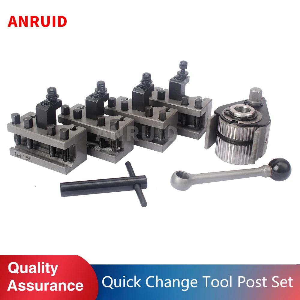 Quick-Change-Tool-Post-Set-Turret-lathe-tool-holder-Aa-Eb-Ec-12x12mm ...